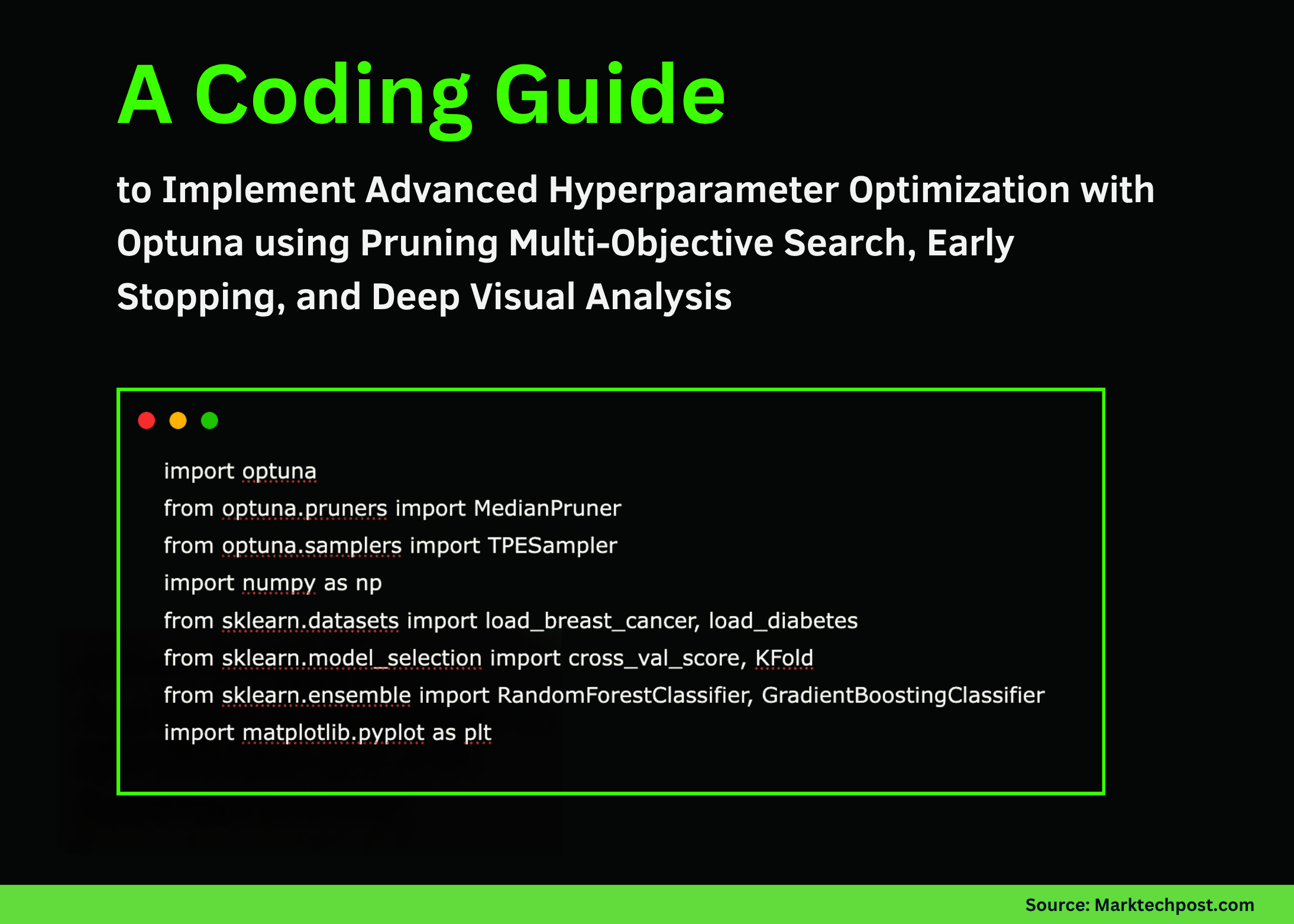 A Coding Guide to Implement Advanced Hyperparameter Optimization with Optuna using Pruning Multi ...