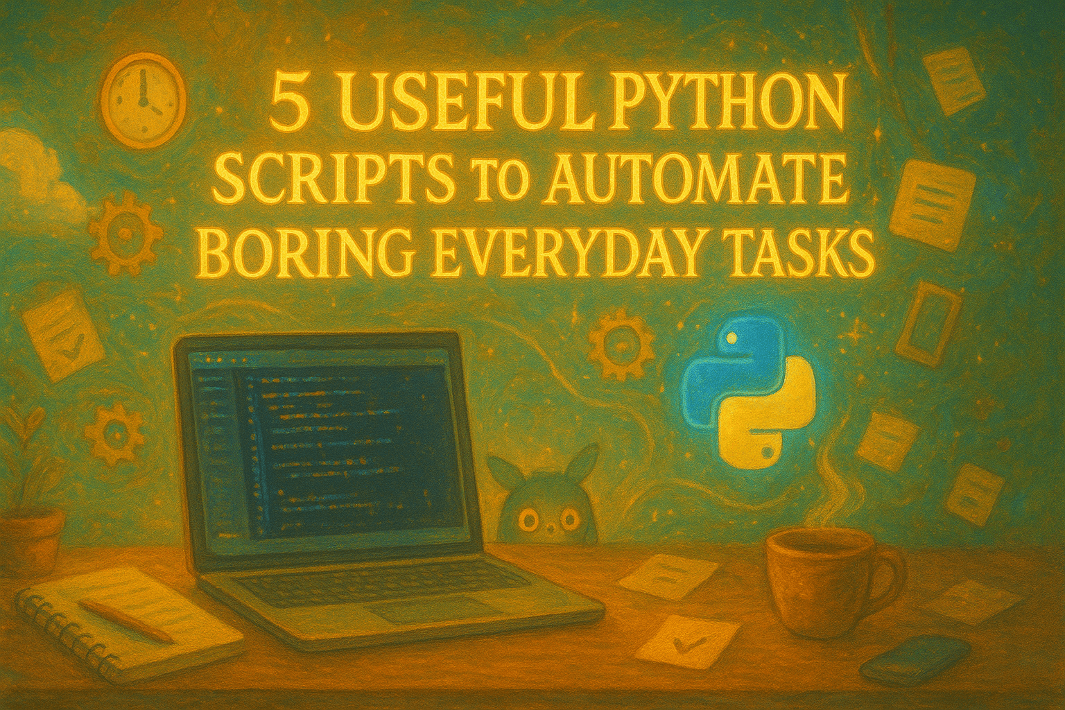 5 Useful Python Scripts to Automate Boring Everyday Tasks – Ai Inteliigence